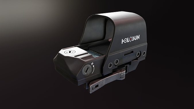 3D model Holosun HS510C Reflex Sight VR / AR / low-poly | CGTrader