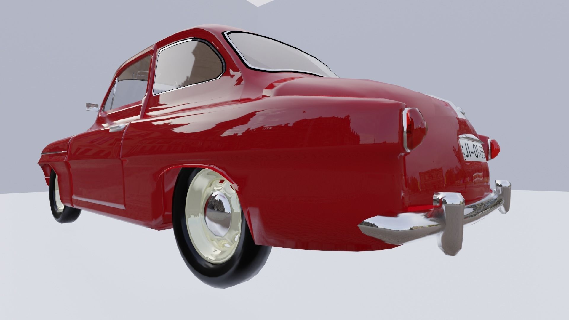 3D model Skoda 440 Spartak 1955 VR / AR / low-poly | CGTrader