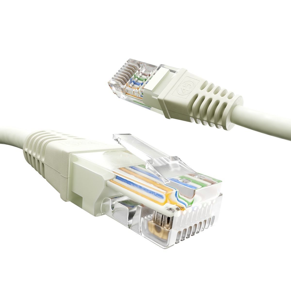 Ethernet Plug RJ-45 - 3D Model 3D model | CGTrader