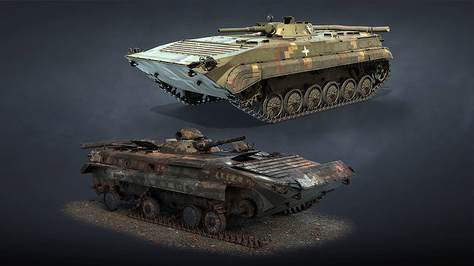 BMP-1 Set 3D Model Collection | CGTrader