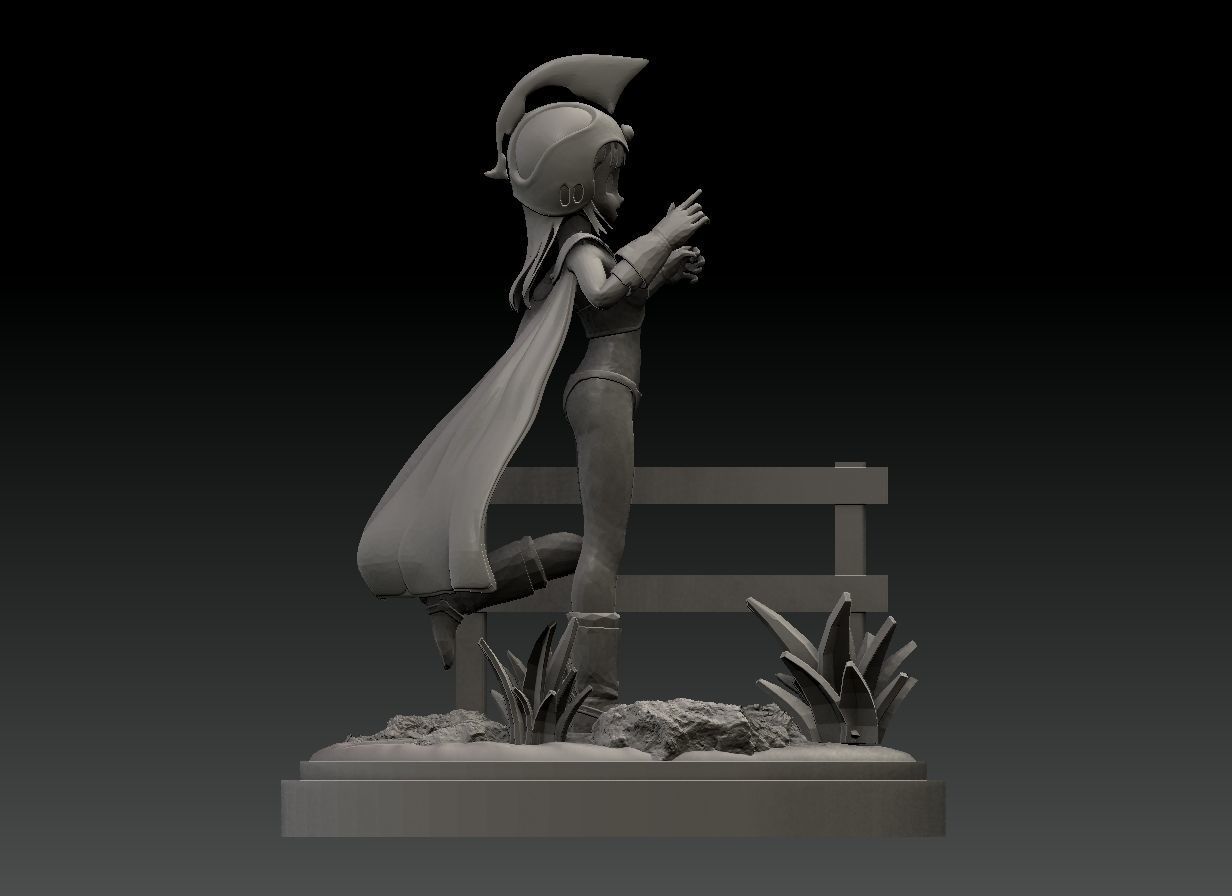 Chi-Chi from Dragon Ball 3D model 3D printable | CGTrader