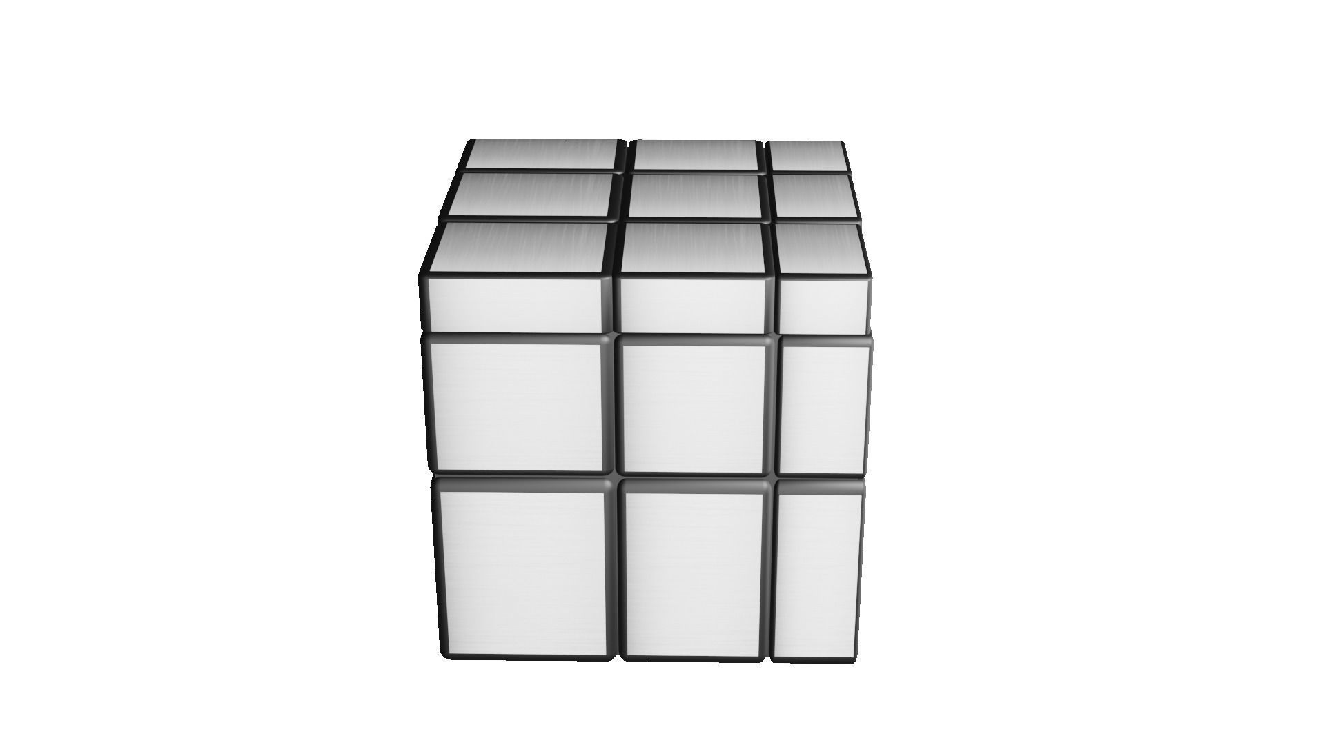 3D model Mirror Cube VR / AR / low-poly | CGTrader
