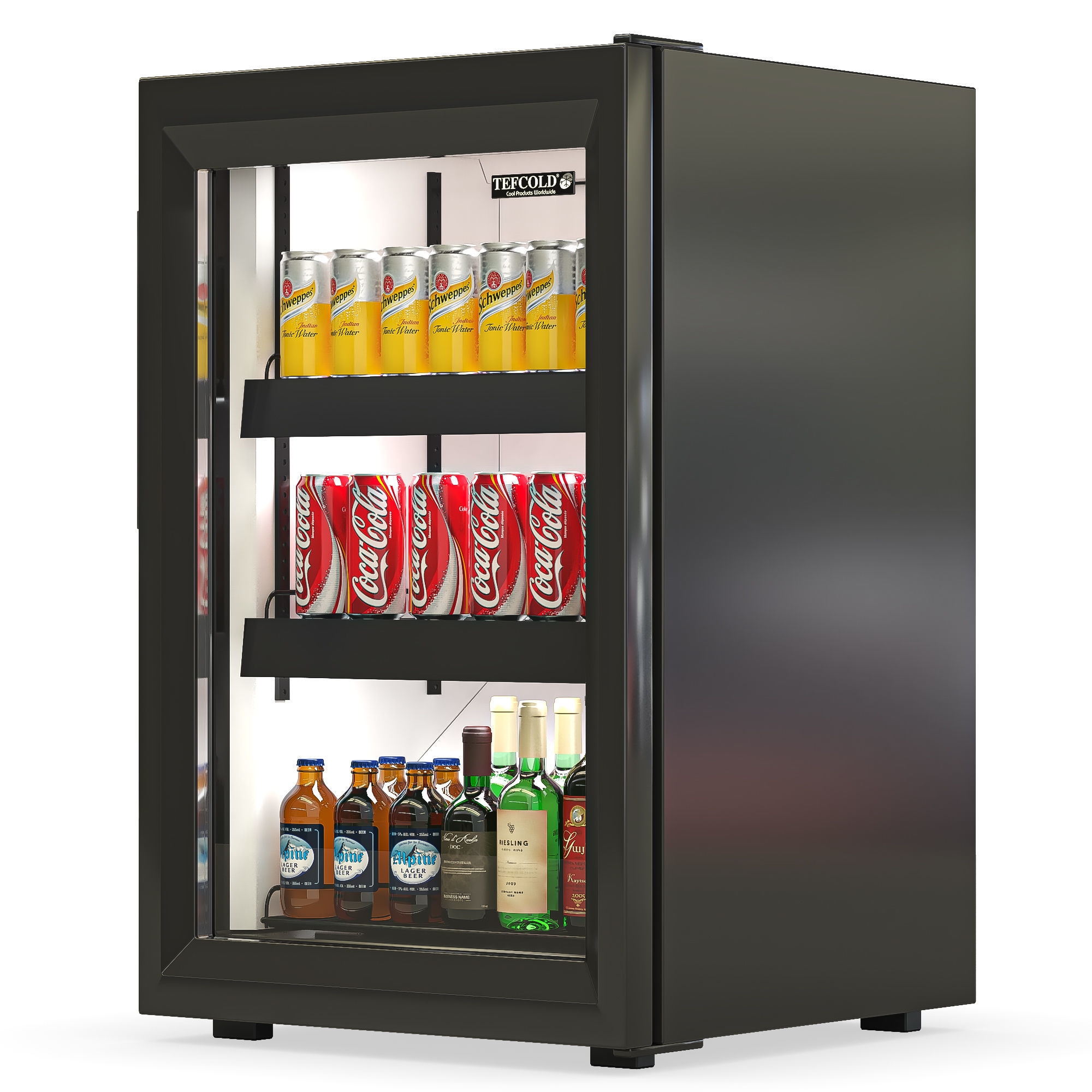 Refrigerator Tefcold 3D model | CGTrader