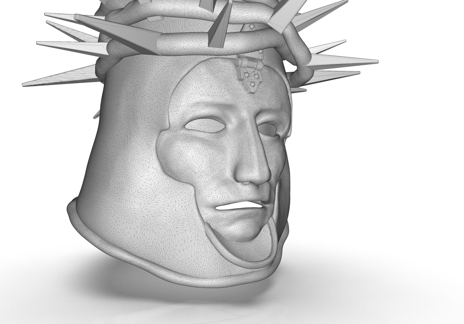 The Penitent One Helmet Blasphemous Stoic Mask 3D model 3D printable ...