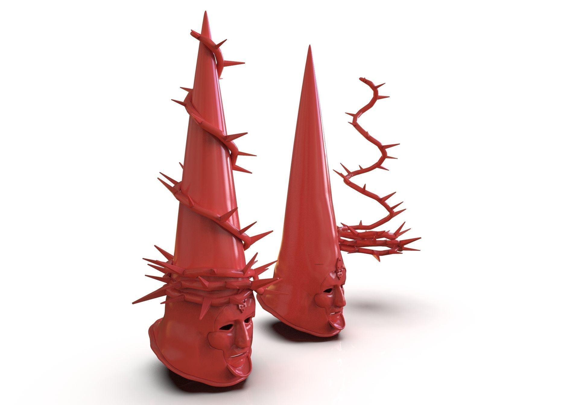 The Penitent One Helmet Blasphemous Stoic Mask 3D model 3D printable ...