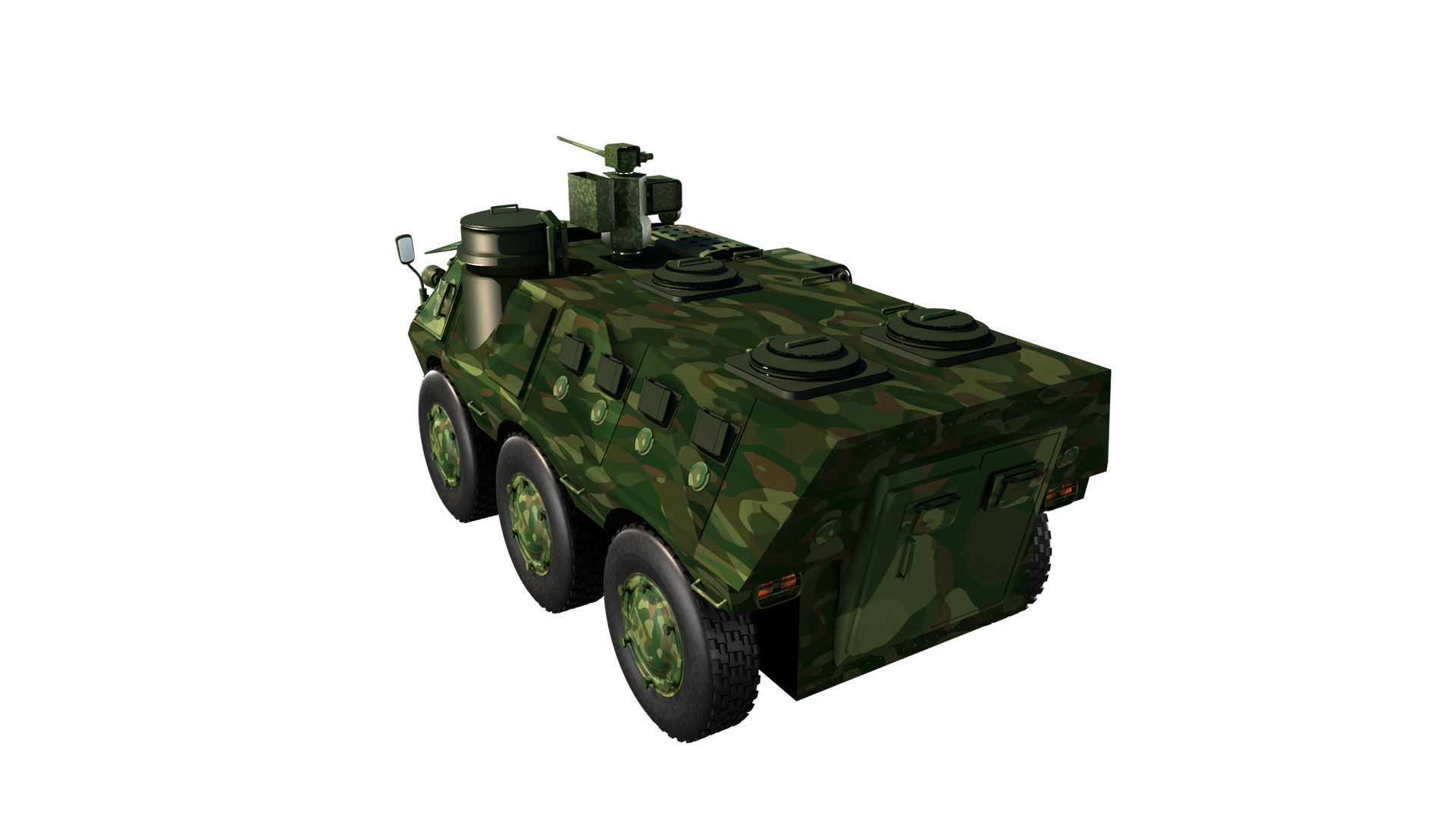 3D model pindad anoa 3 panzer tank VR / AR / low-poly | CGTrader