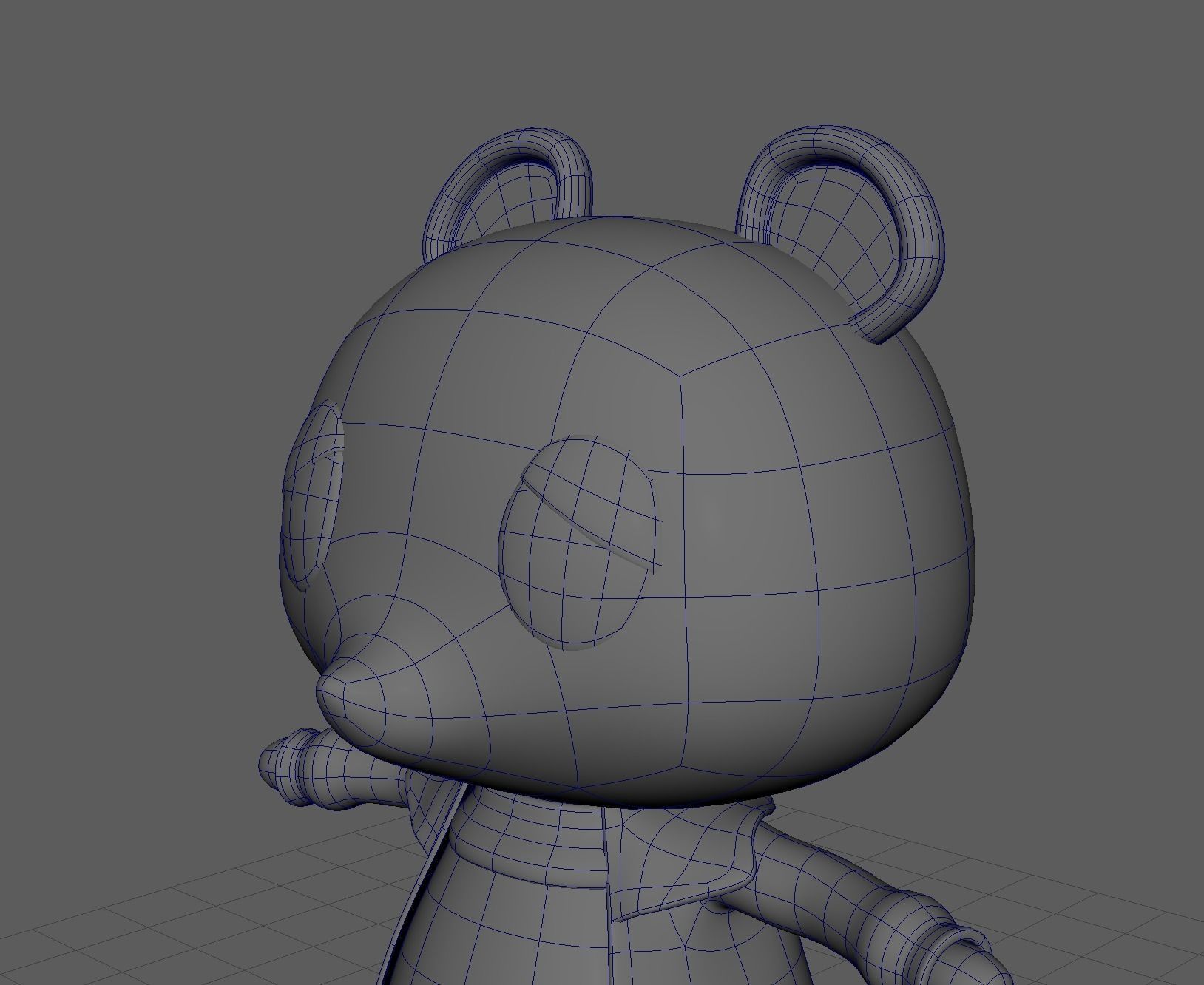 3D model Animal Crossing - Tom Nook VR / AR / low-poly | CGTrader