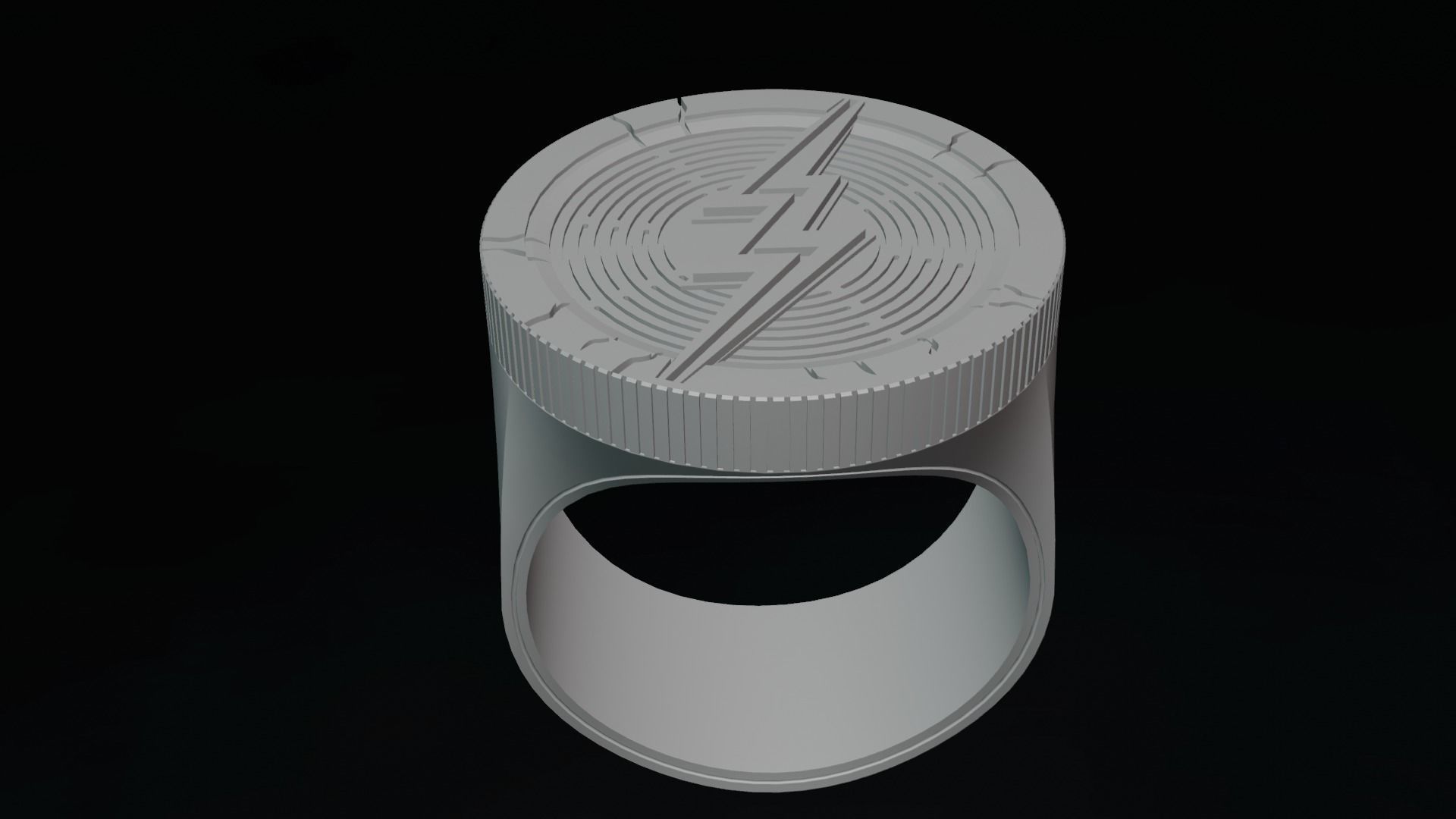 The Flash Ring - The Flash 2023 - DCEU Cosplay 3D print model 3D model ...