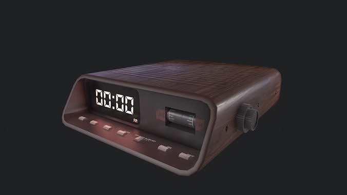 3D model Alarm Clock 3D Model VR / AR / low-poly | CGTrader