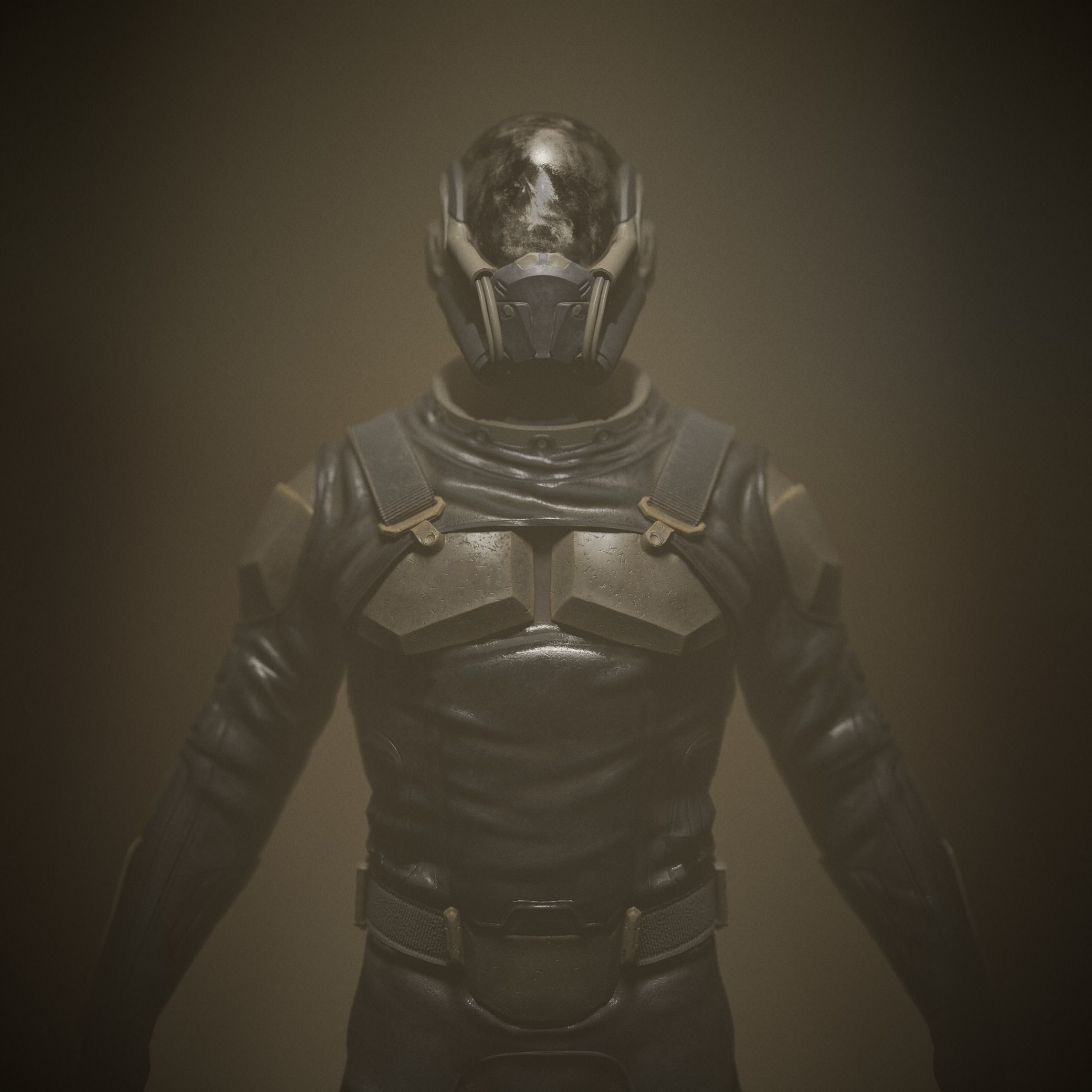 3D model Desert Soldier VR / AR / low-poly | CGTrader