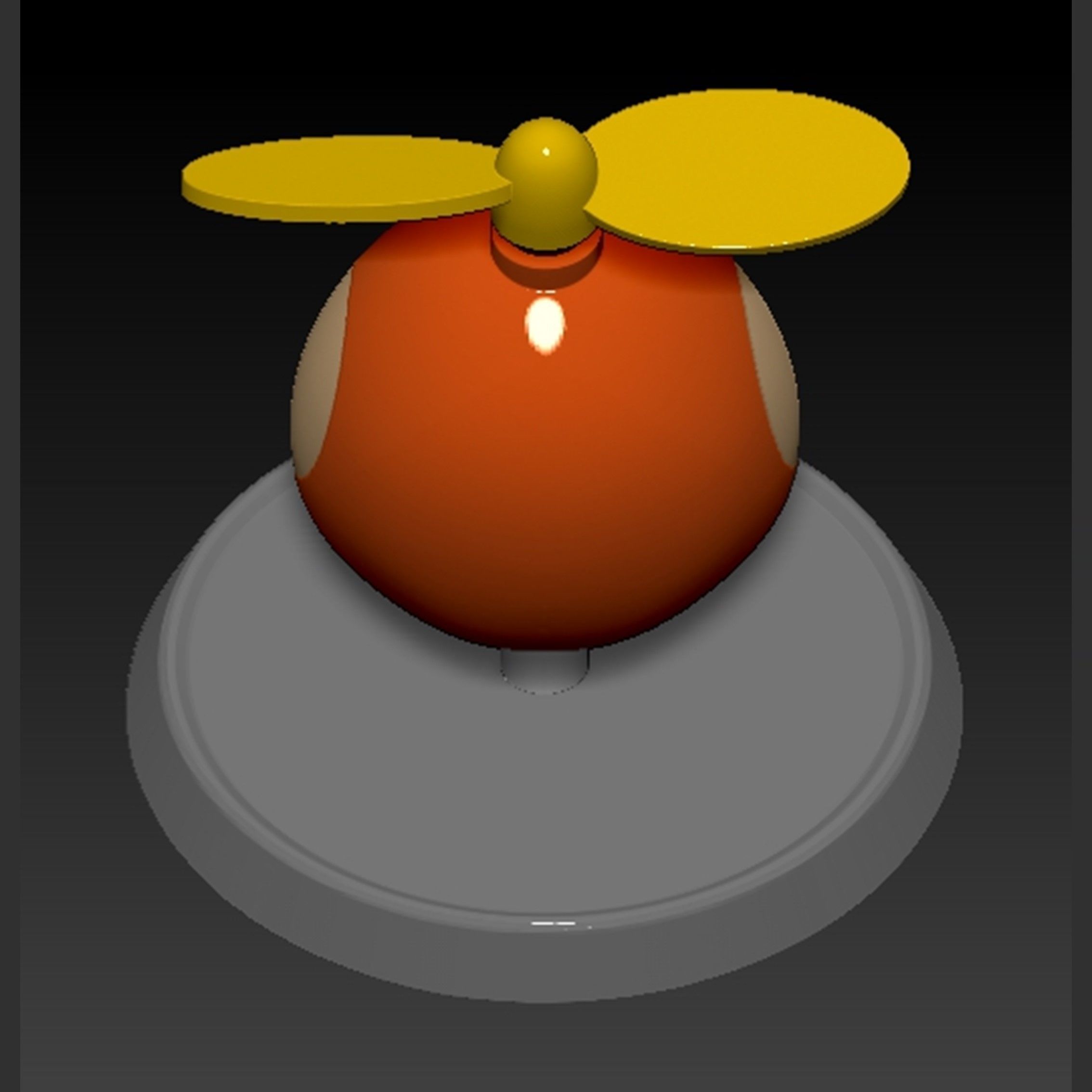 Mario Propeller Mushroom Based 3D model 3D printable | CGTrader