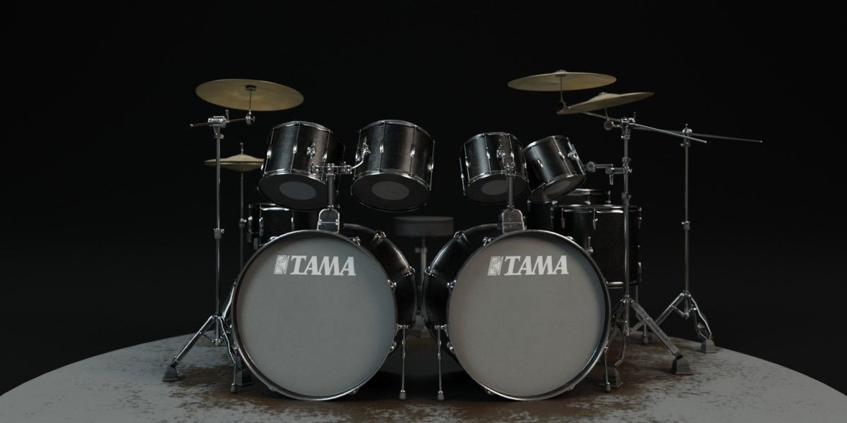 Musical Instruments 3D model | CGTrader