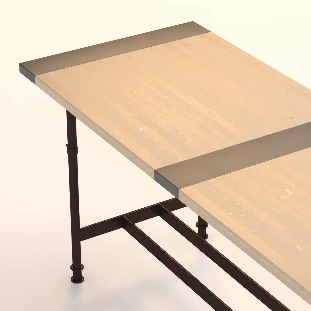 Adjustable Breadboard Table 3D model | CGTrader