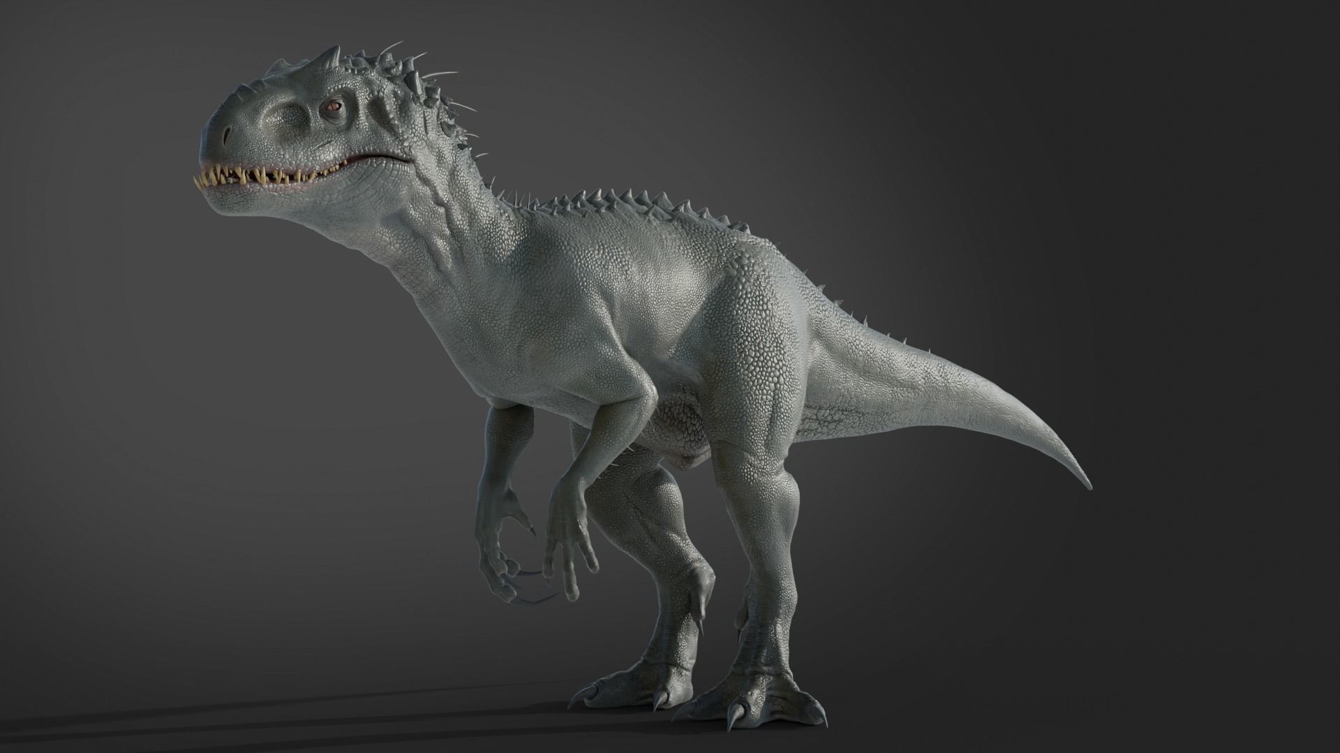 3D model Jurassic World Park Indominus Rex Blender VR / AR / low-poly ...