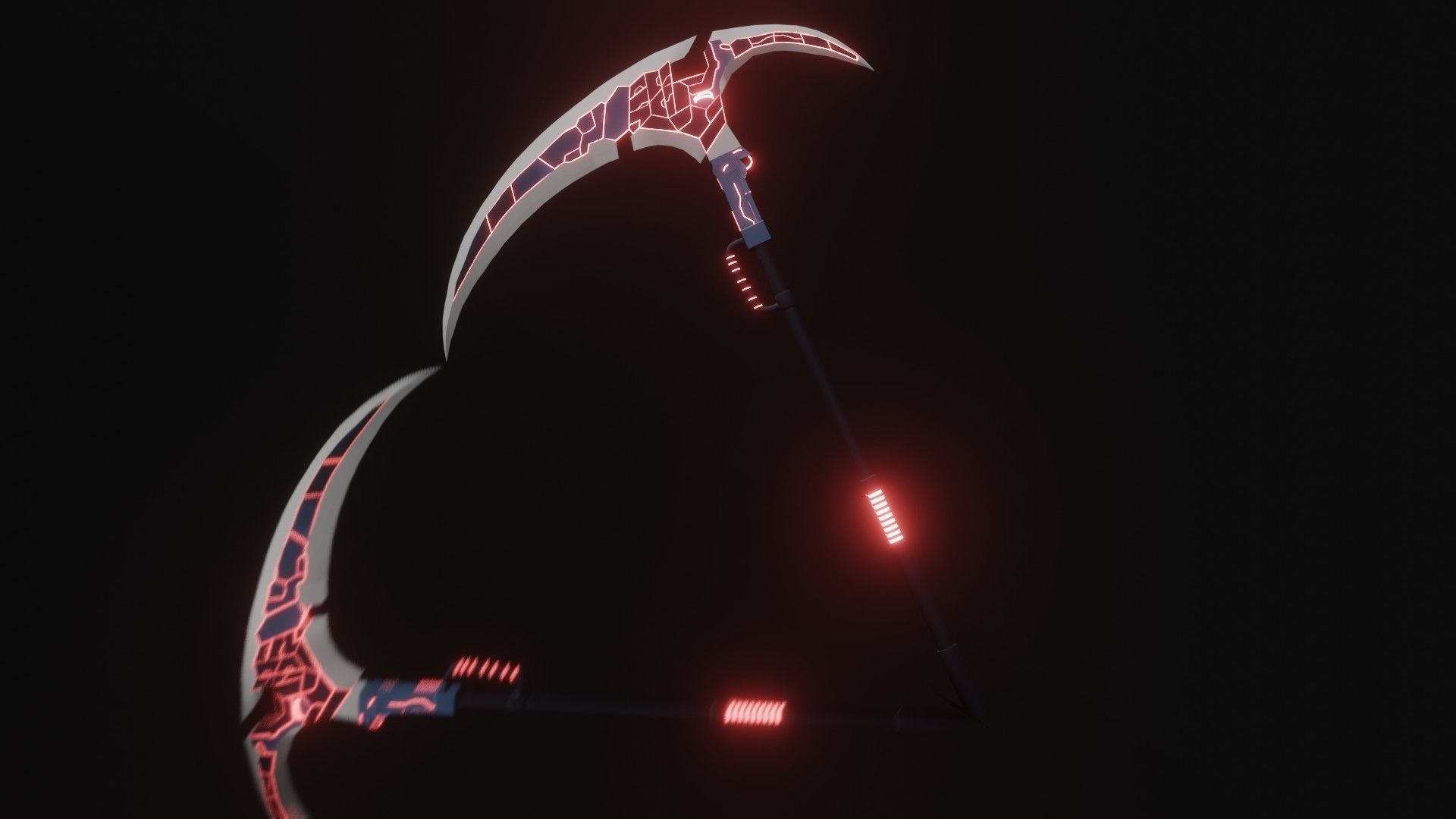 3D model Sci-Fi Scythe 3D model VR / AR / low-poly | CGTrader