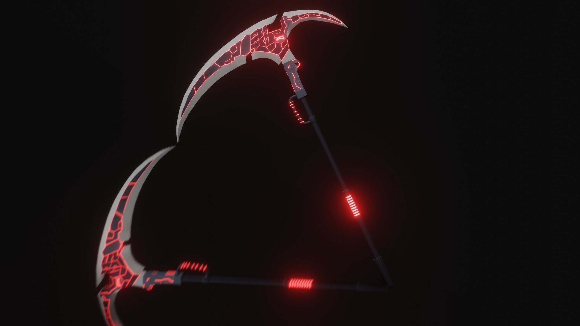 3D model Sci-Fi Scythe 3D model VR / AR / low-poly | CGTrader