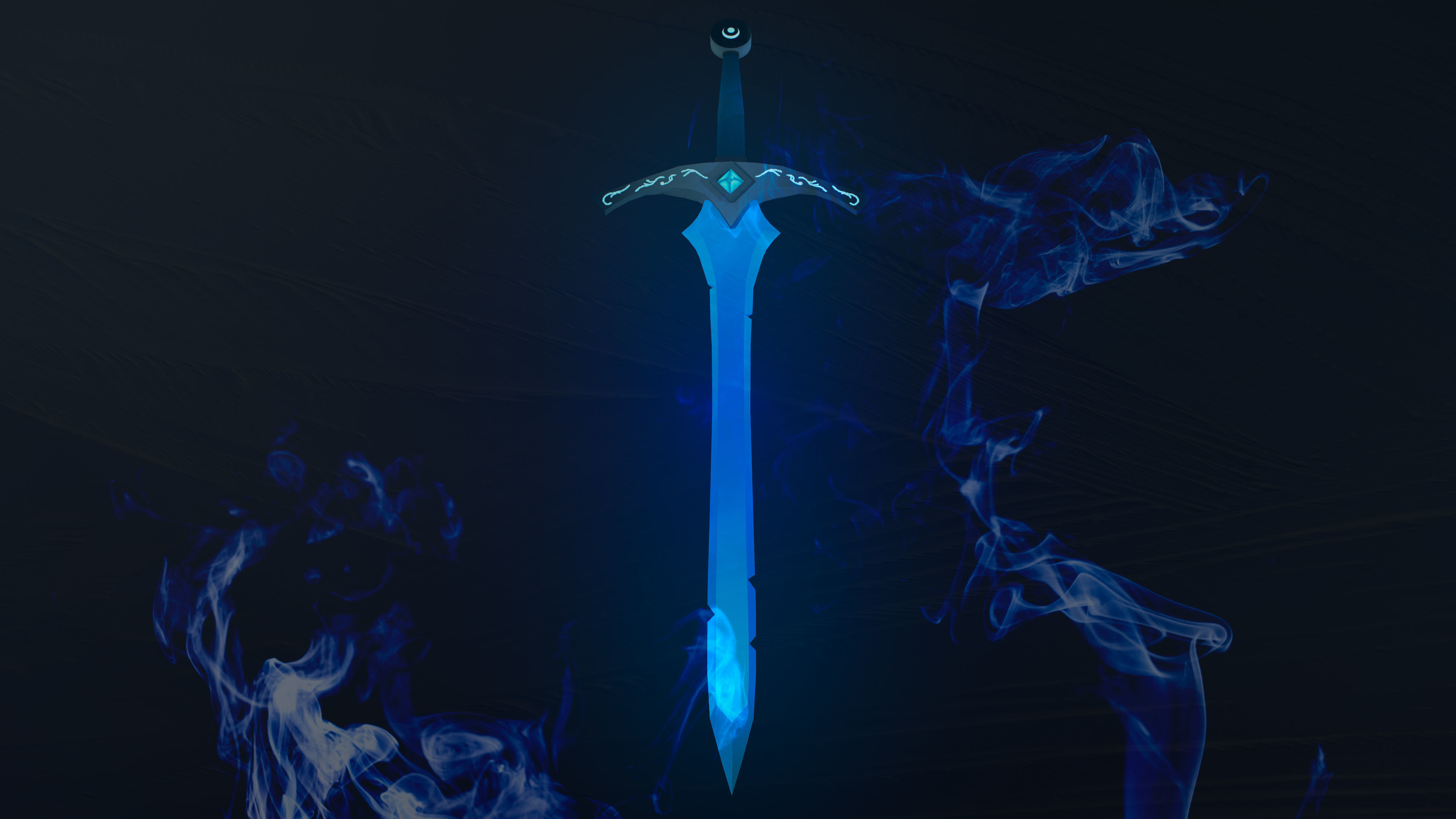 3D model SWORD LOW POLY VR / AR / low-poly | CGTrader