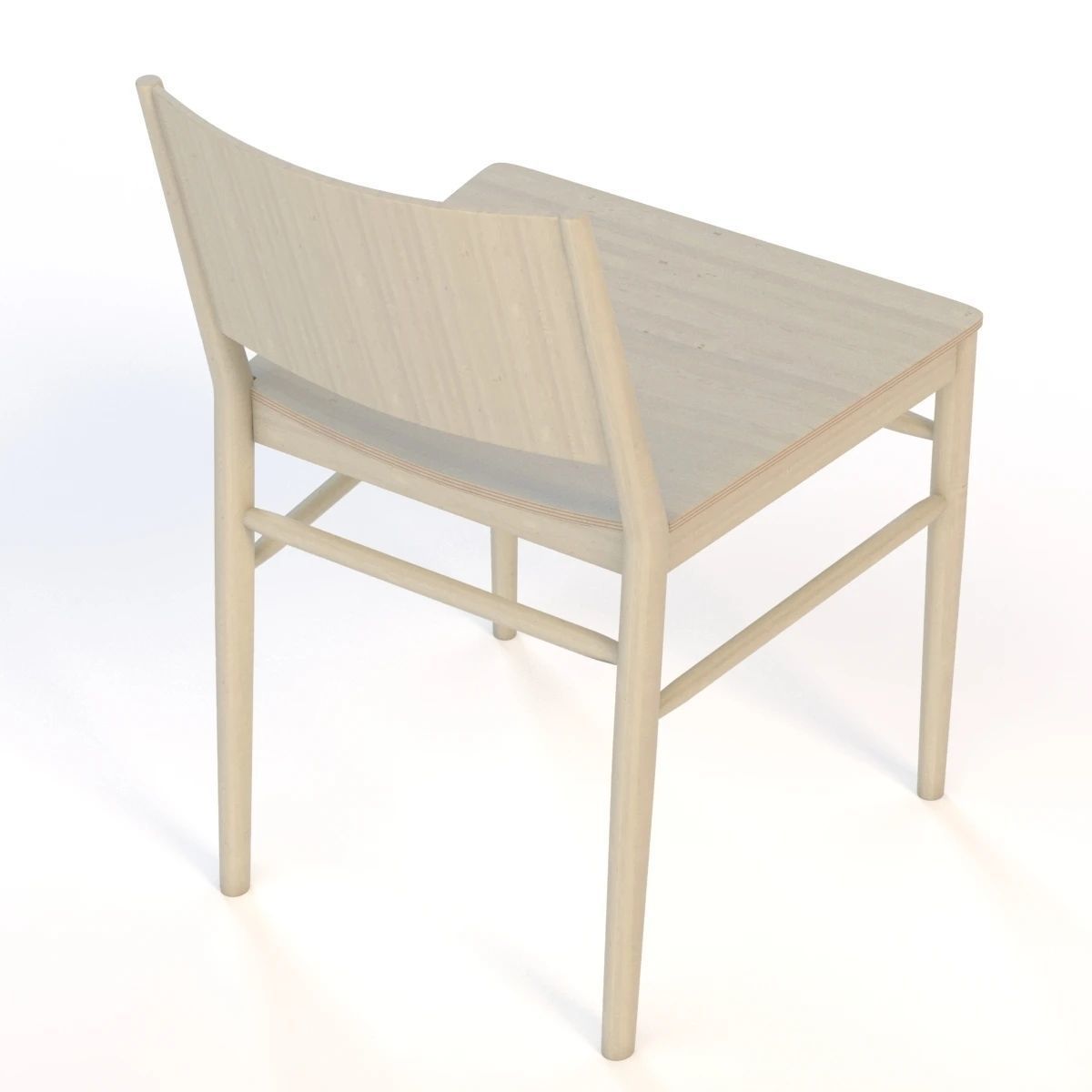 Billiani Tracy Dining Chair 3D model | CGTrader