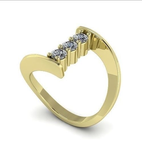 Ring Model 2287 3D model 3D printable | CGTrader