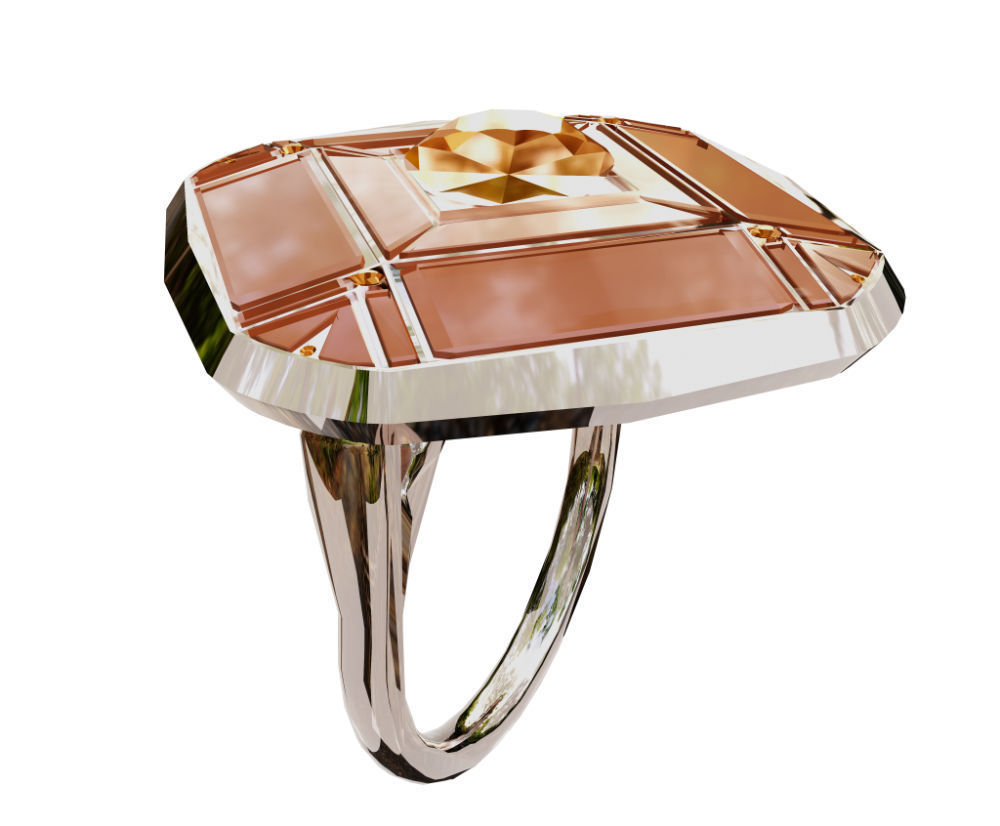 Jewellery Ring Stone Diamant Brilliant Geschmeide 3D model | CGTrader