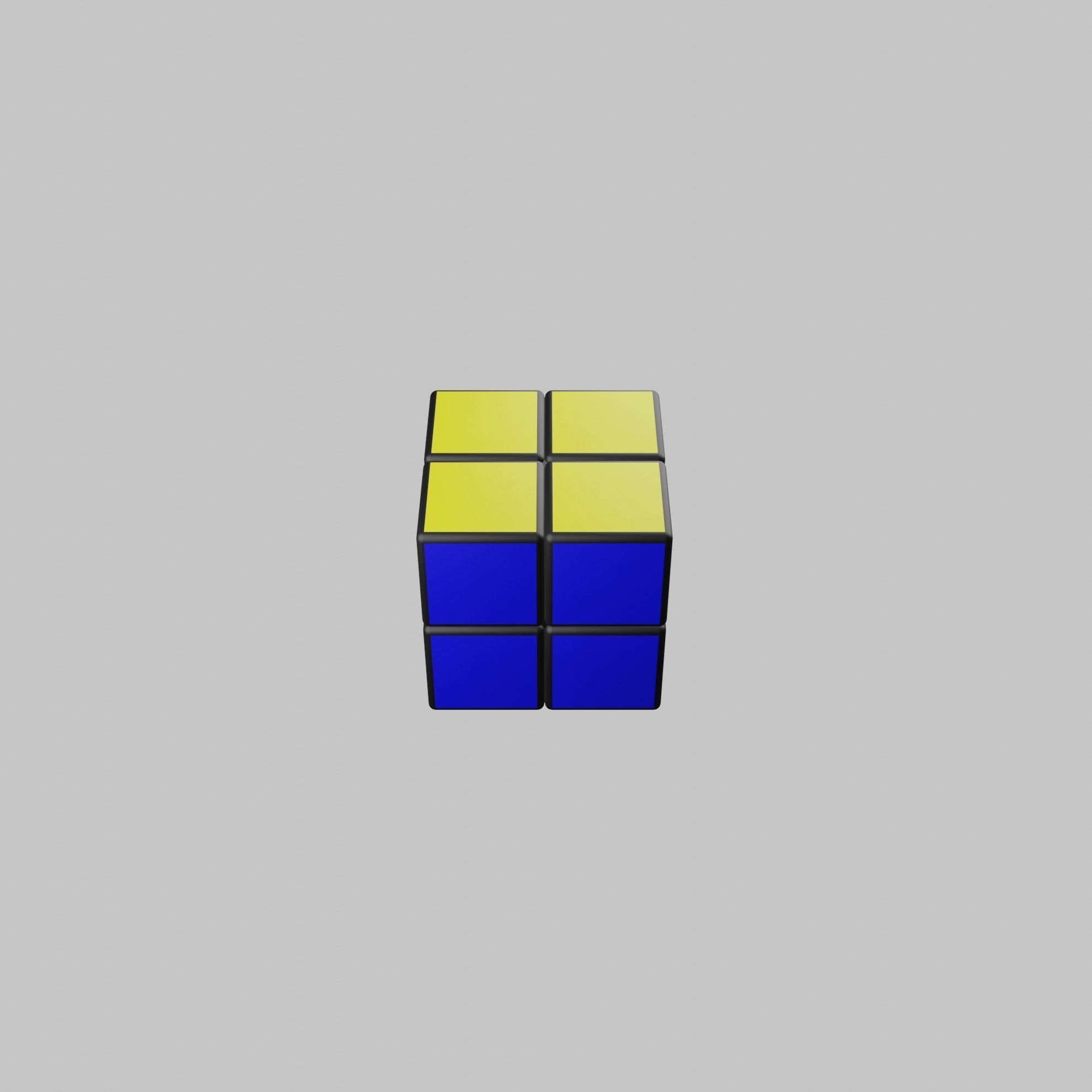 3D model 2x2x2 Rubiks Cube VR / AR / low-poly | CGTrader