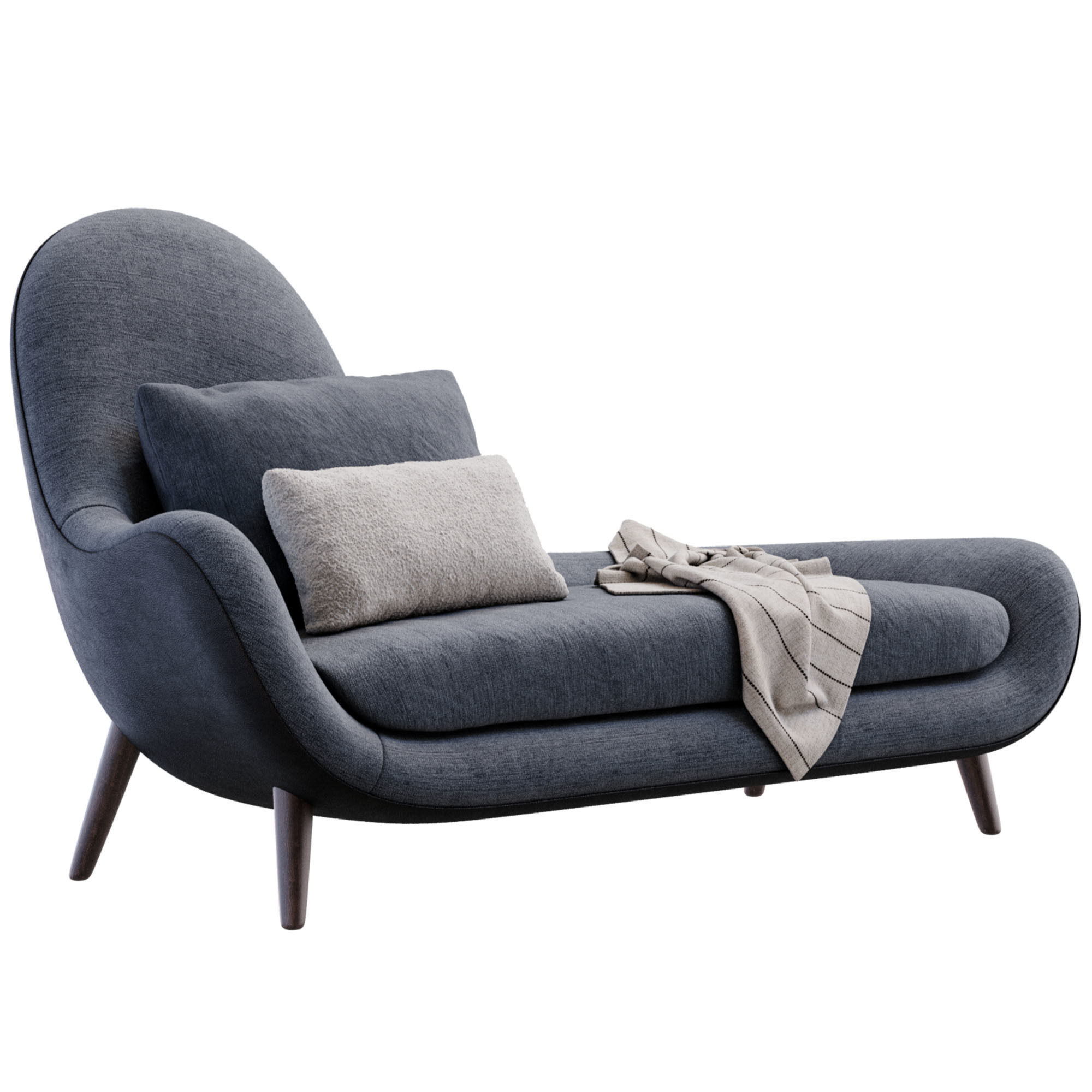 Poliform Mad Chaise Longue 3D model | CGTrader