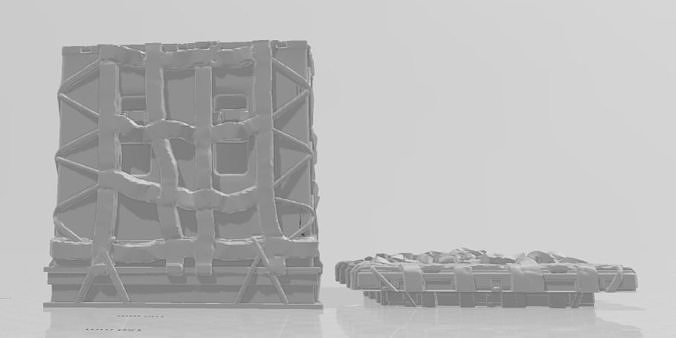 MWII Care Package or Load Out Drop Box 3D model 3D printable | CGTrader