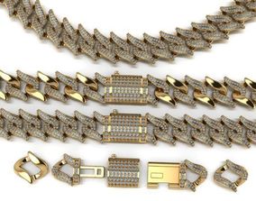 Cuban chain 3D Models | CGTrader
