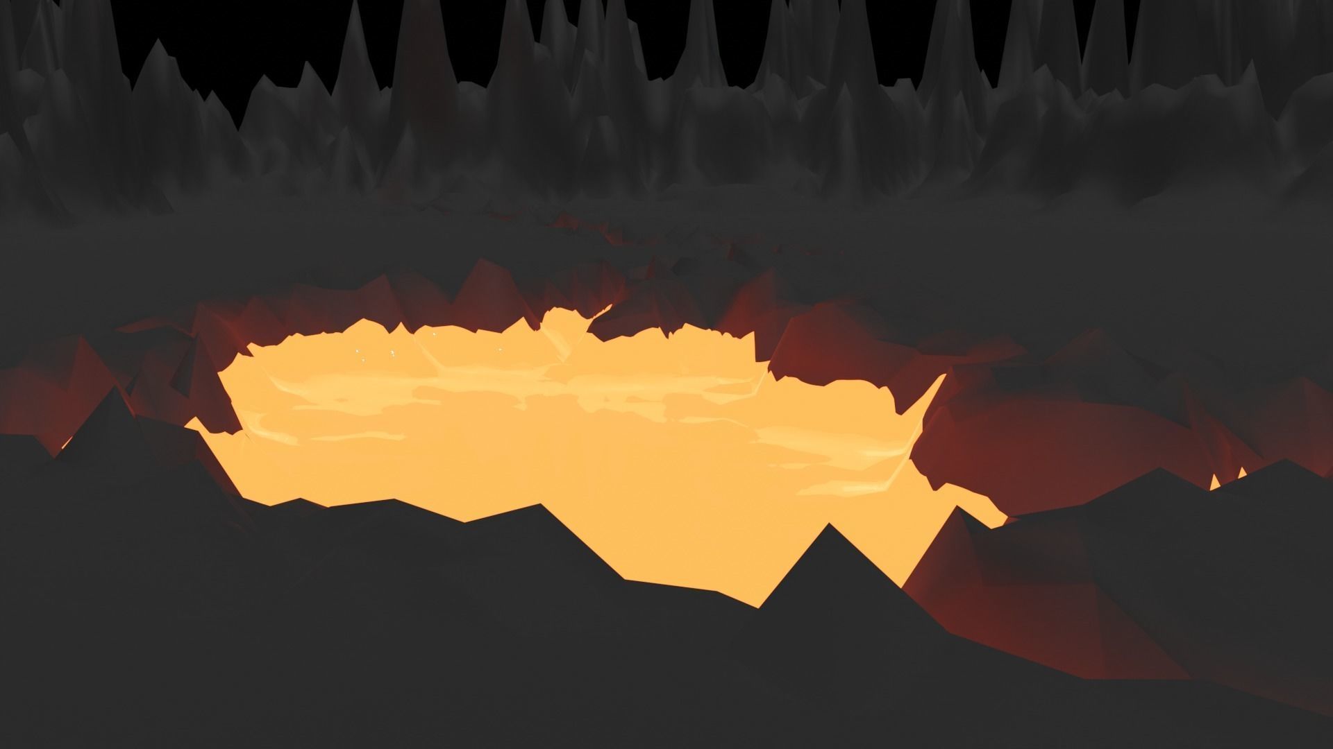 3D model Mordor Lord Of The Rings Height Map VR / AR / low-poly | CGTrader