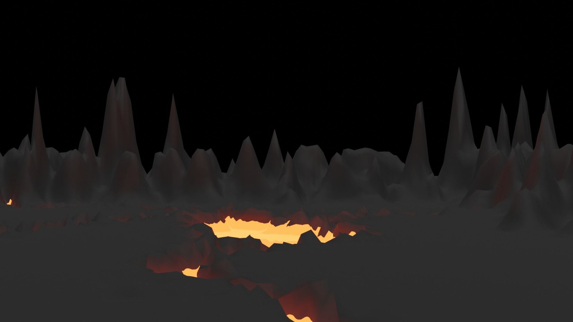 3D model Mordor Lord Of The Rings Height Map VR / AR / low-poly | CGTrader