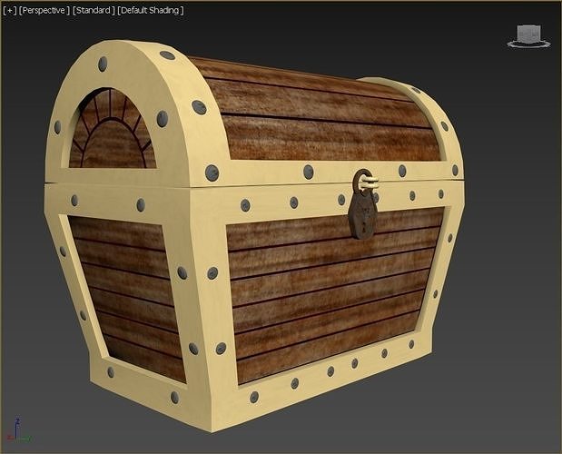 Treasure Chest 3D model | CGTrader