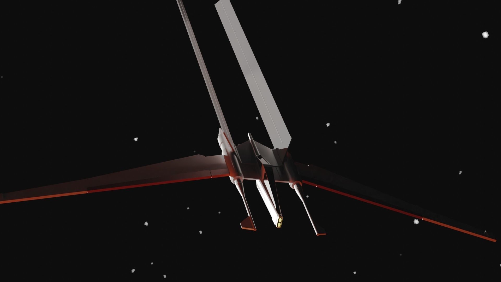 Jedi Vector Starfighter 3D model 3D printable | CGTrader