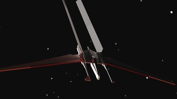 Jedi Vector Starfighter 3D model 3D printable | CGTrader
