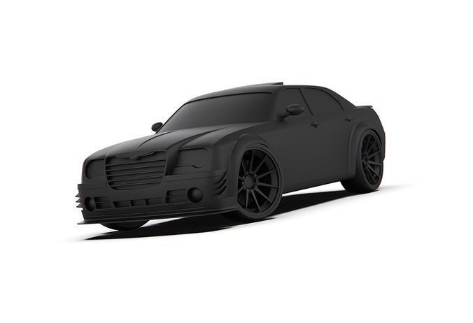 Chrysler 300C Printable 3D model 3D printable | CGTrader