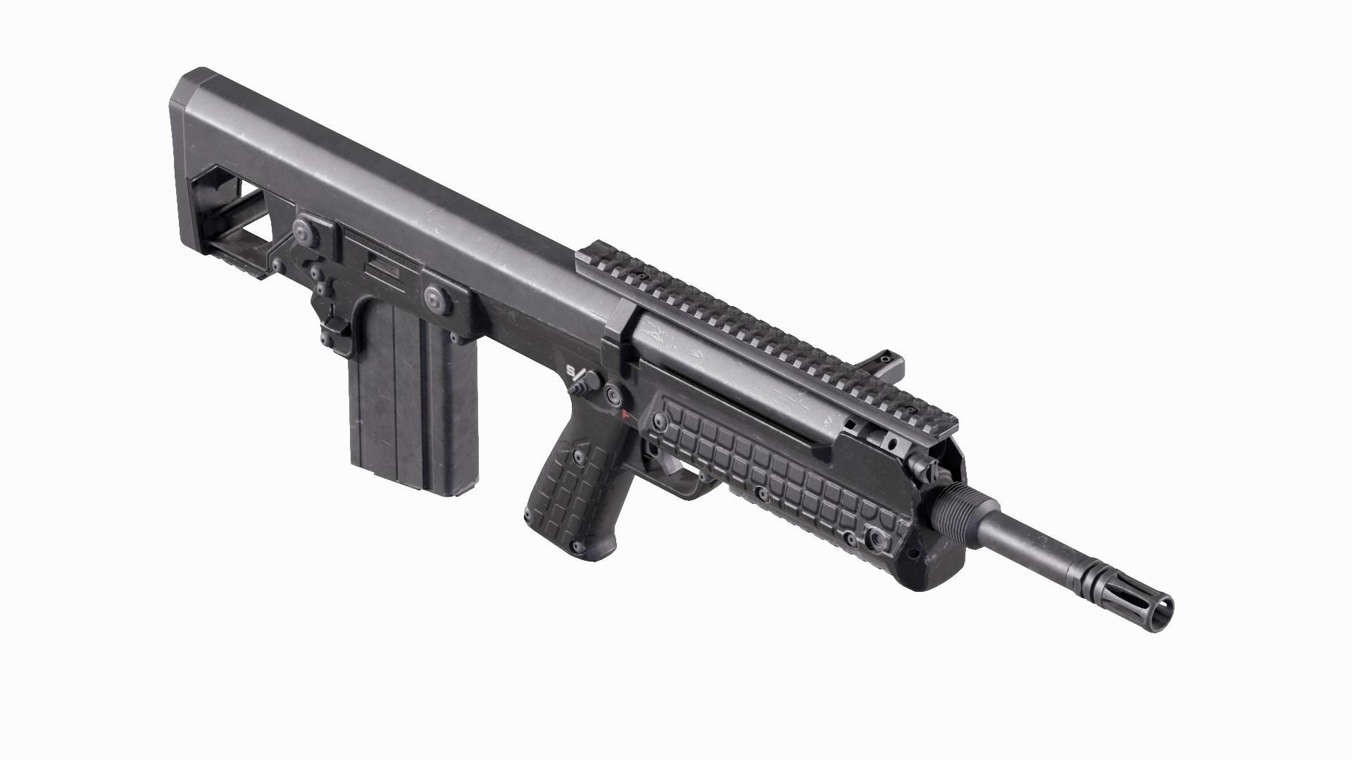 3D model Kel-Tec RFB 762x51 NATO Bullpup Rifle VR / AR / low-poly ...