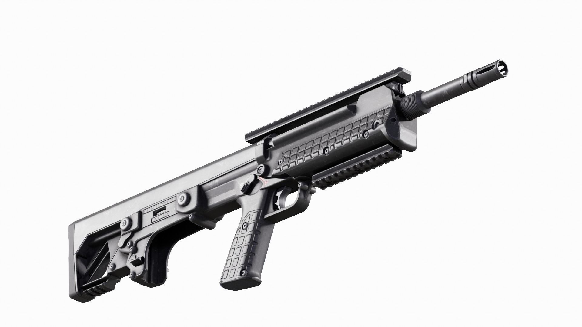 3D model Kel-Tec RFB 762x51 NATO Bullpup Rifle VR / AR / low-poly ...