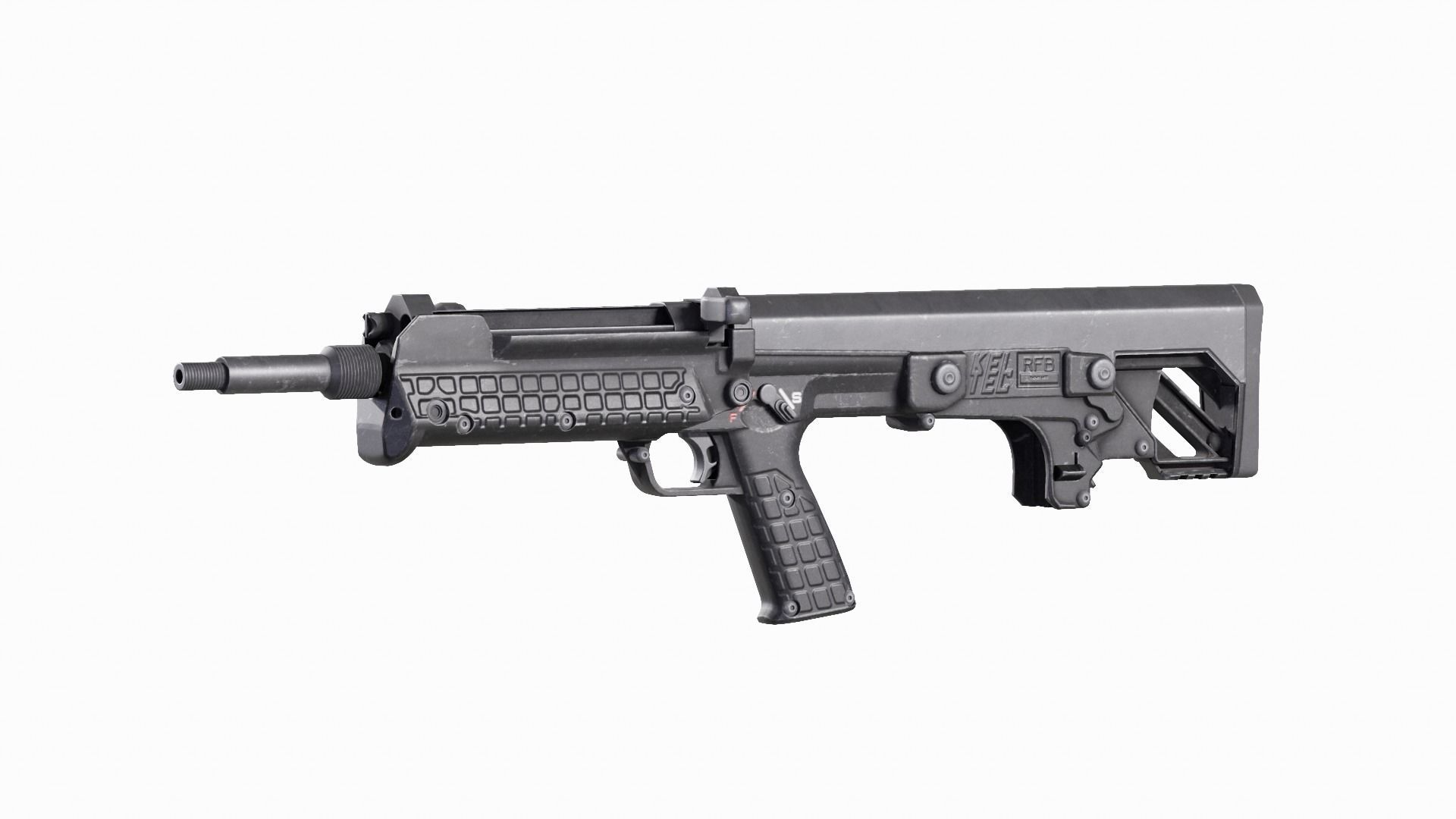 3D model Kel-Tec RFB 762x51 NATO Bullpup Rifle VR / AR / low-poly ...