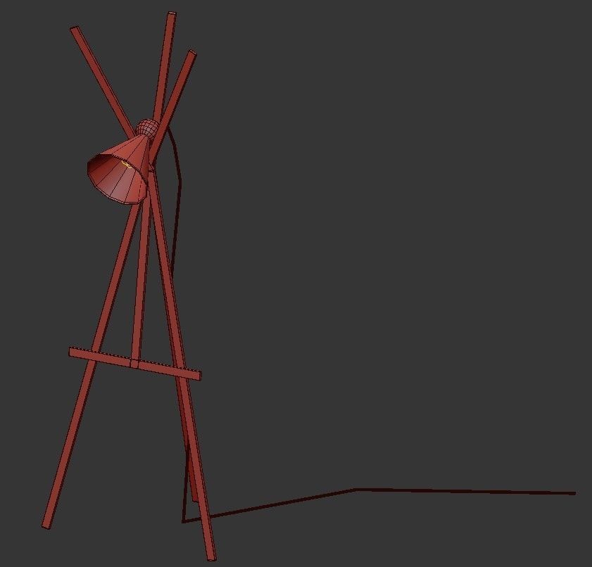 Cone lamp 3D model | CGTrader