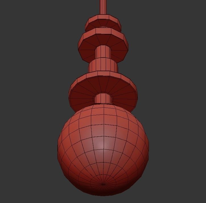 MARU PENDANT 3D model | CGTrader