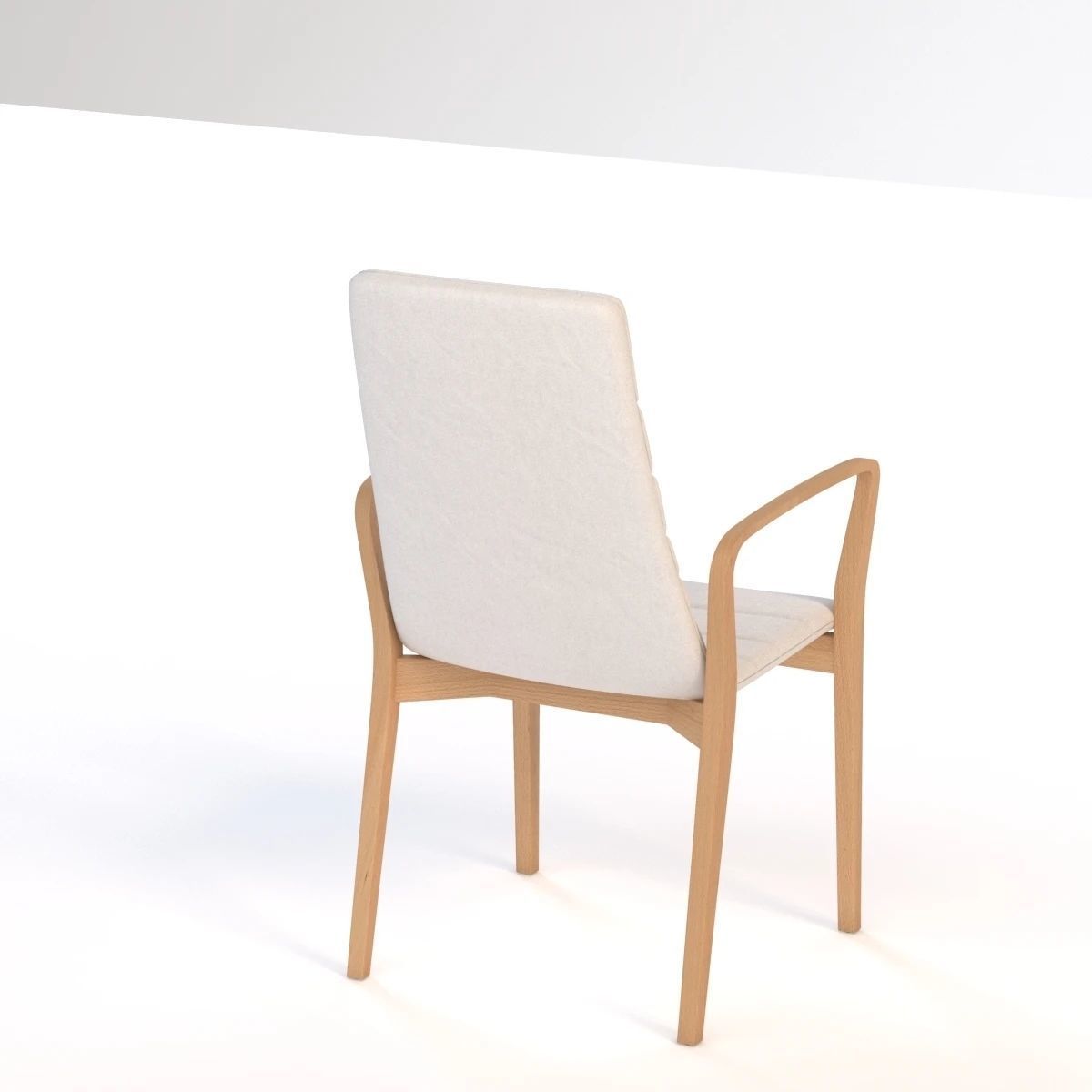 Brunner Fina Wood Chair 3D model | CGTrader