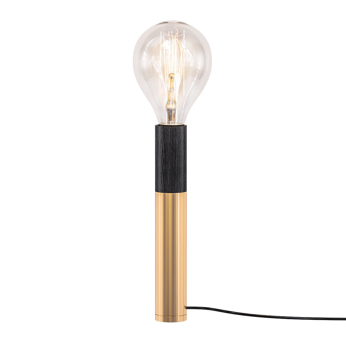 ed030 table lamp with base and gold bulb 3D model | CGTrader