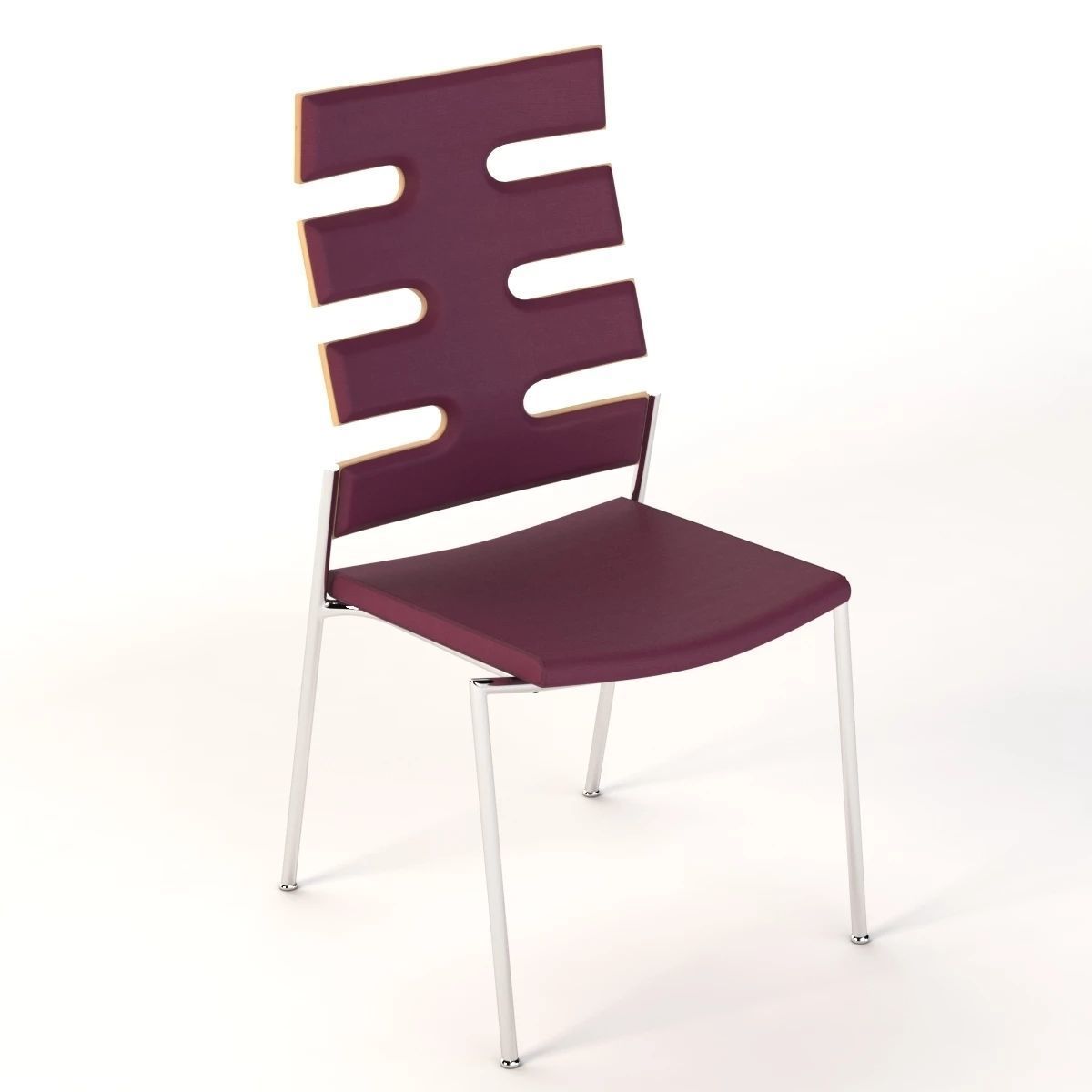 Casala Keep Moving High-Back Fabric Chair By Sigurd Rothe 3D model ...