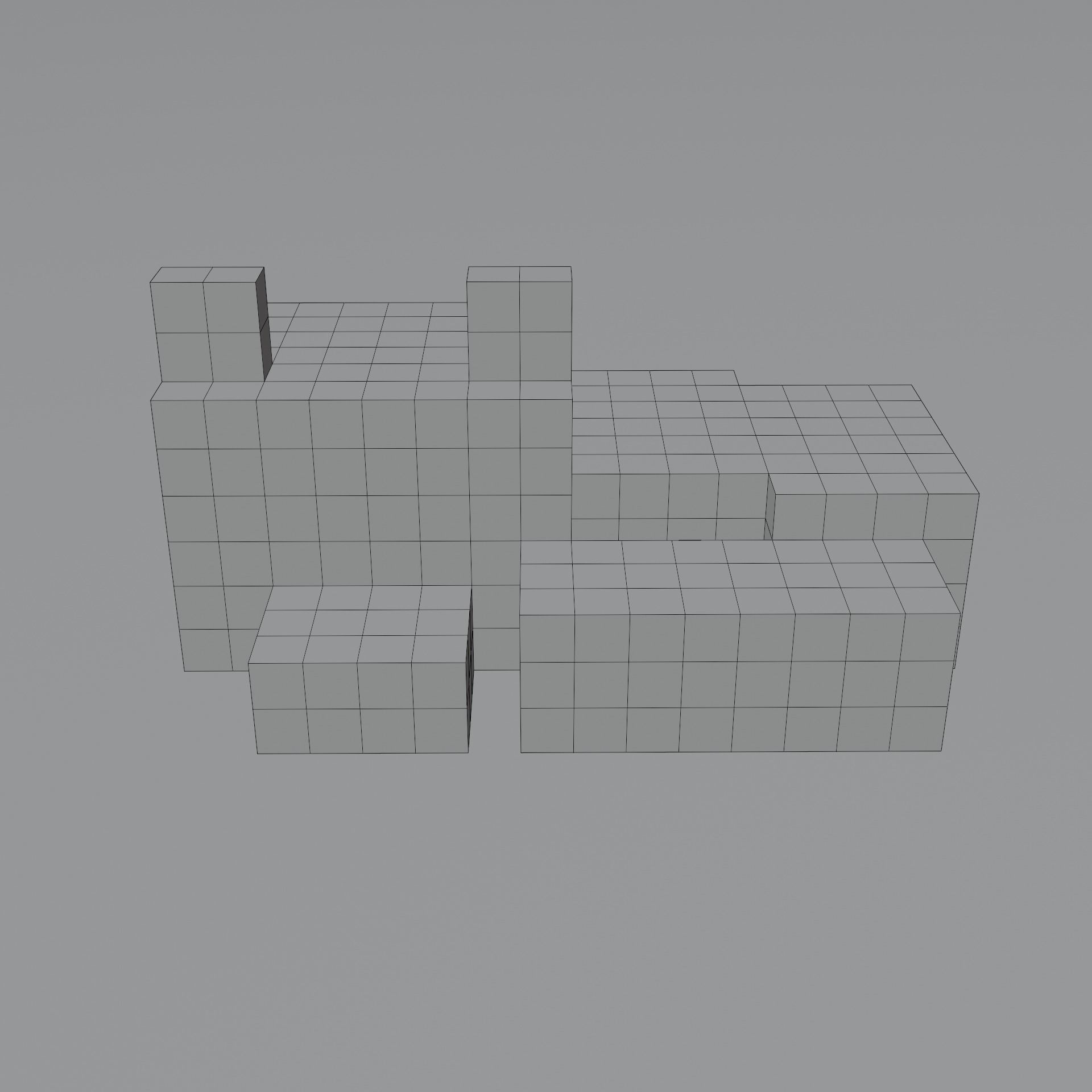 3D model Minecraft Sleeping Fox VR / AR / low-poly | CGTrader