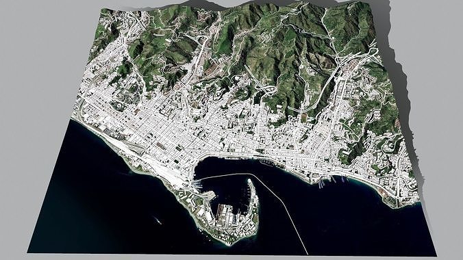 Cityscape Messina Italy 3D model | CGTrader