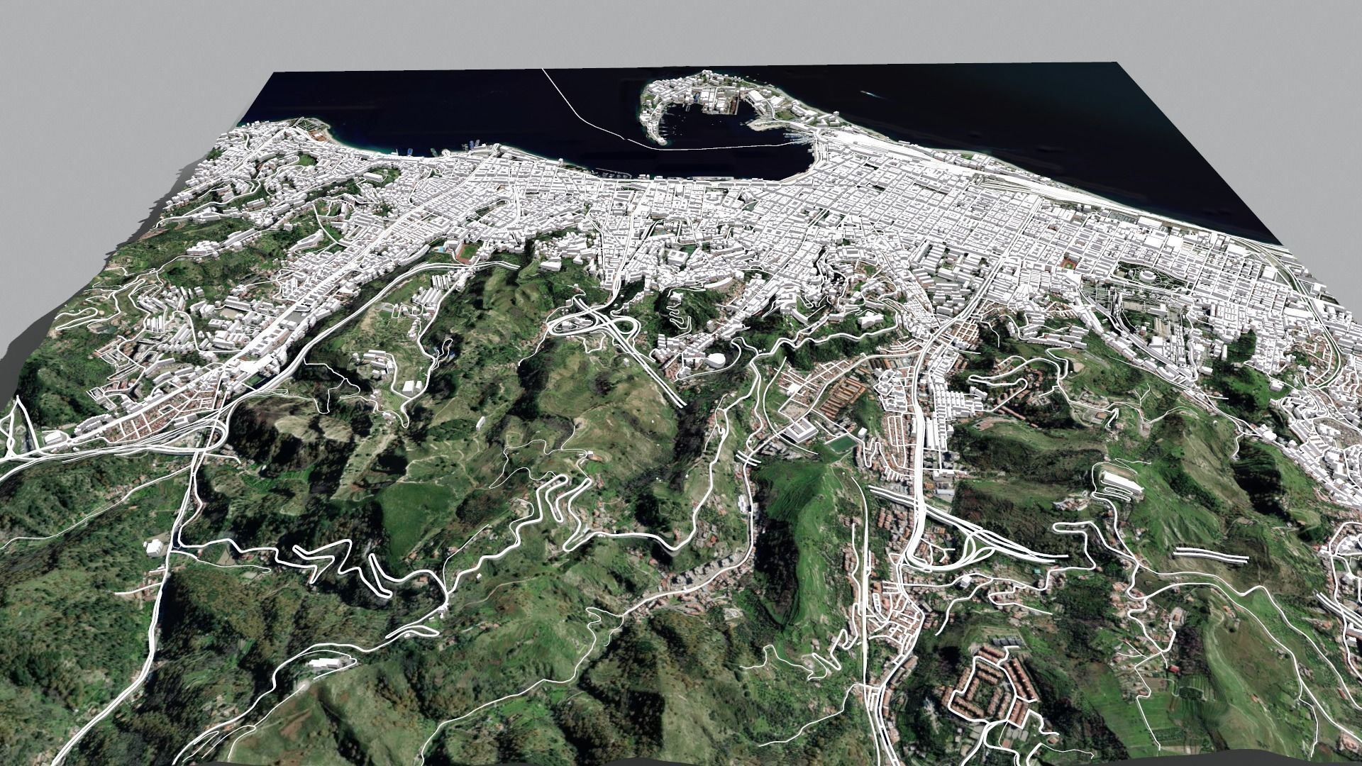 Cityscape Messina Italy 3D model | CGTrader