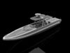 3D model interceptor boat VR / AR / low-poly | CGTrader