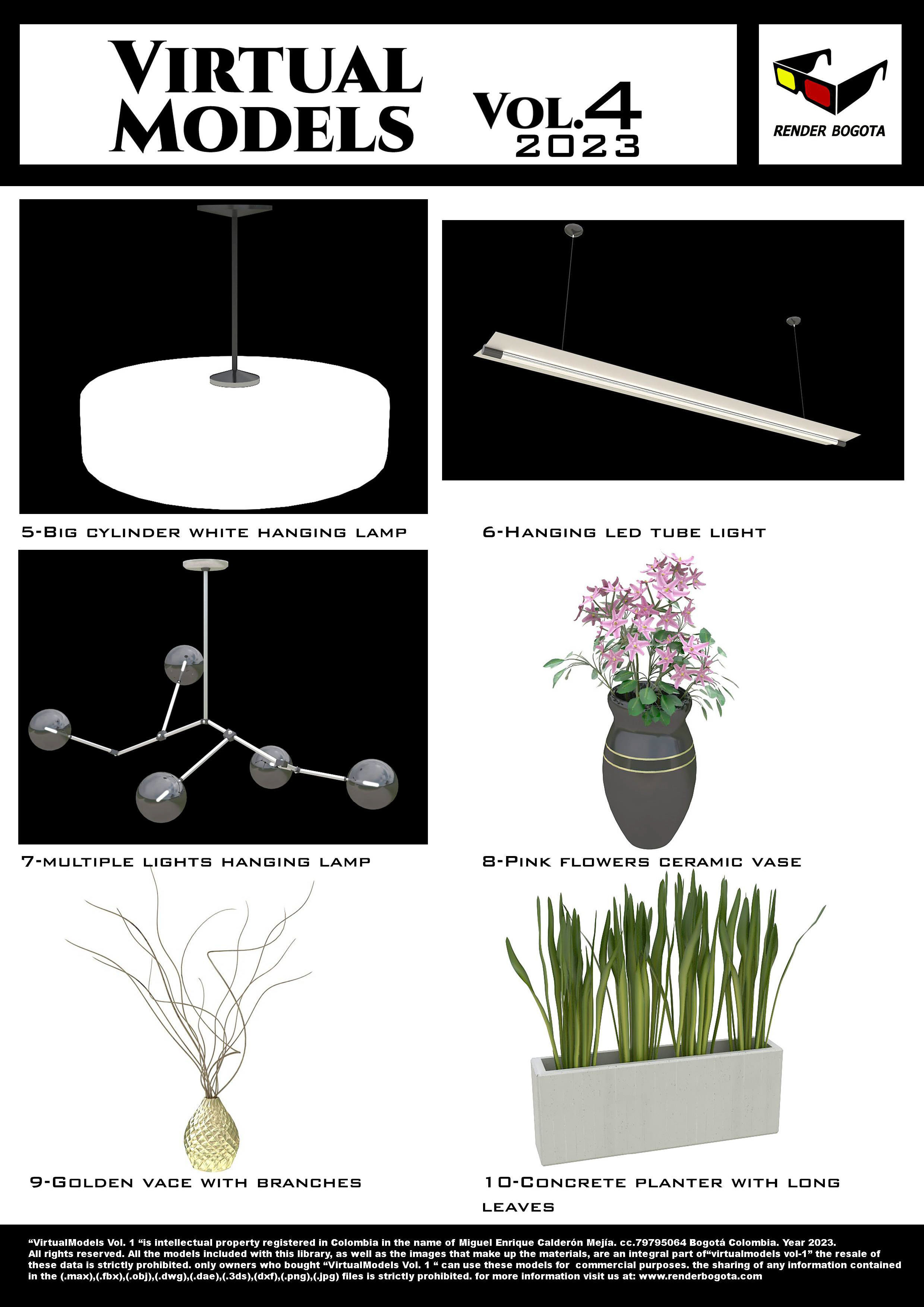 Virtual Models Vol-4 3D model | CGTrader