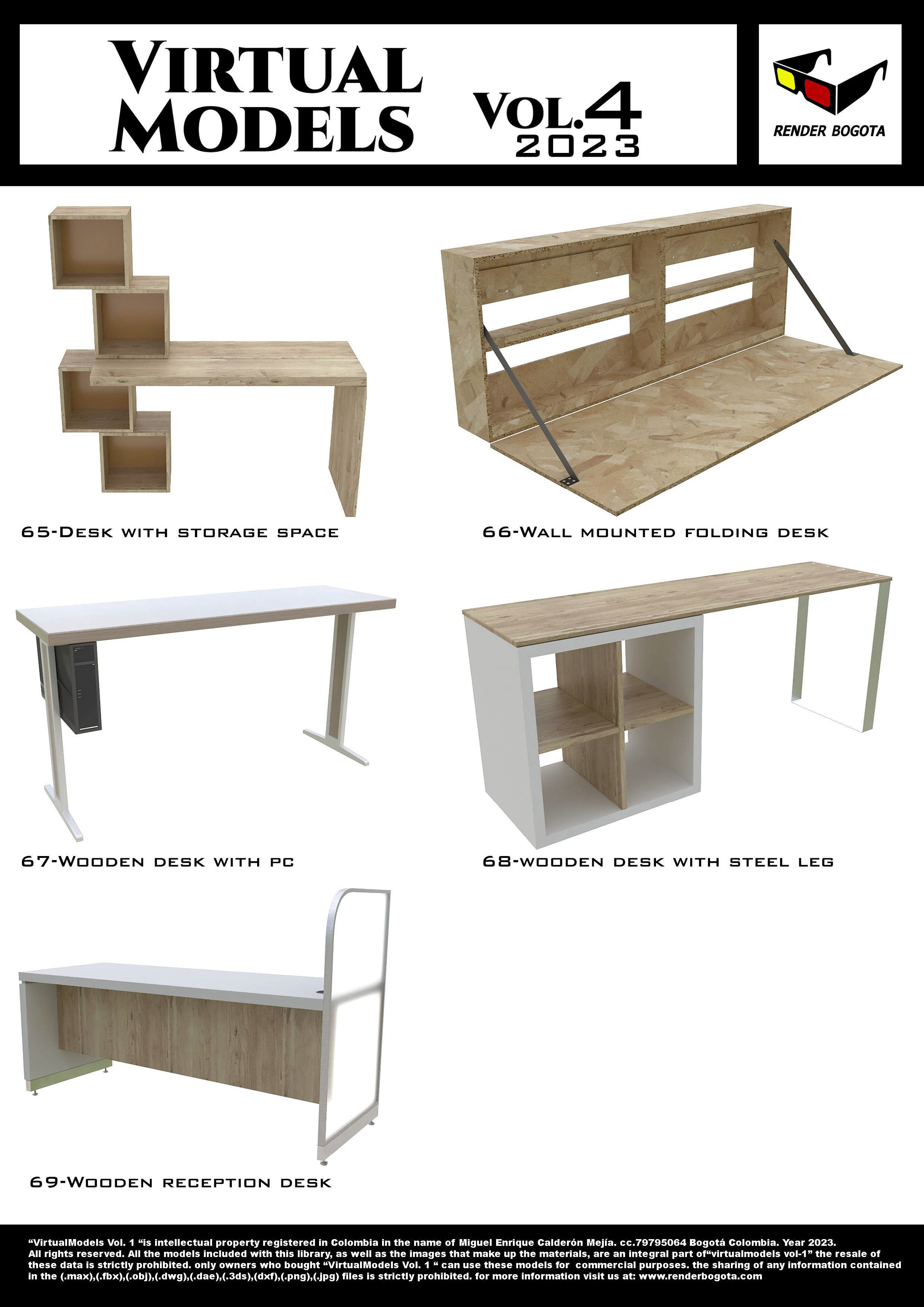 Virtual Models Vol-4 3D model | CGTrader