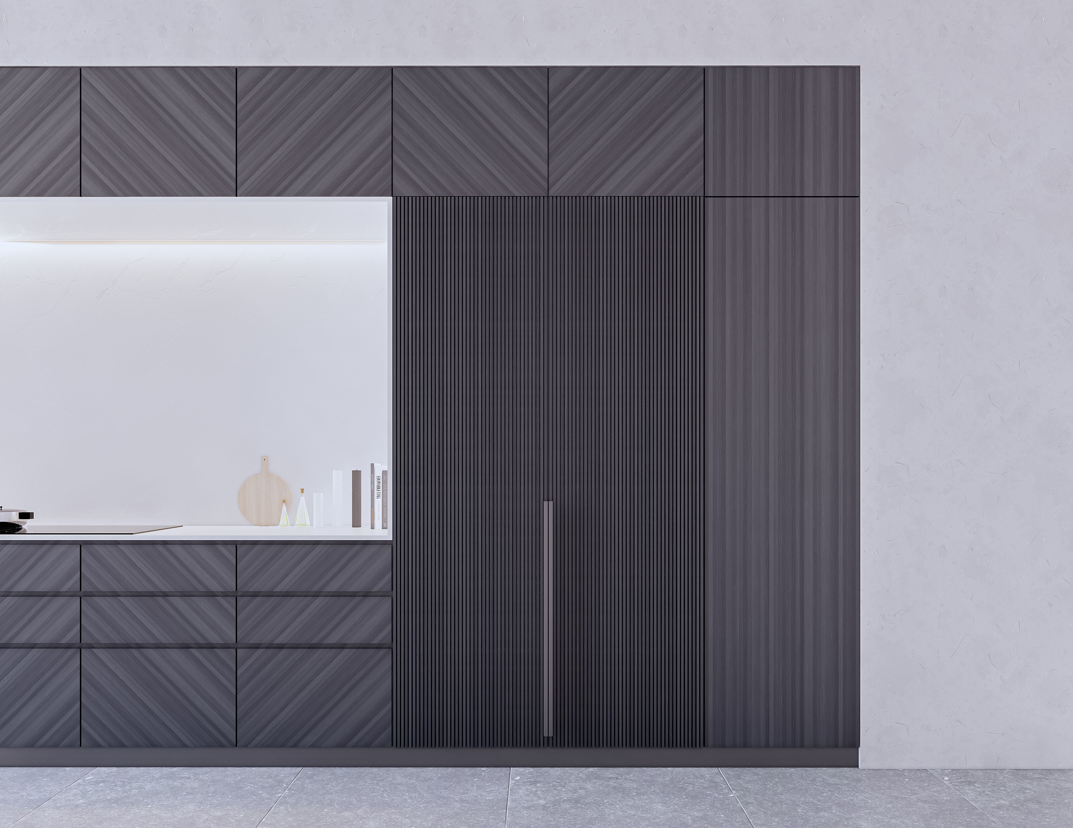 3D model Modern Kitchen Created in Revit 14 VR / AR / low-poly | CGTrader