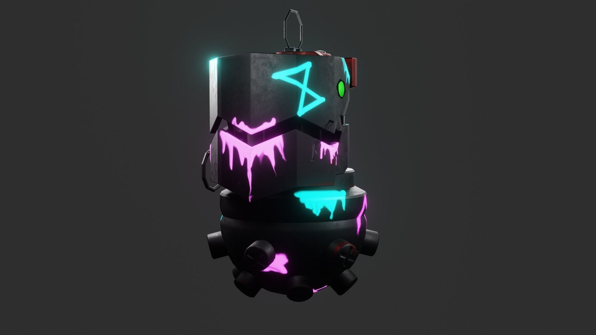 Grenade Jinx 3D model | CGTrader